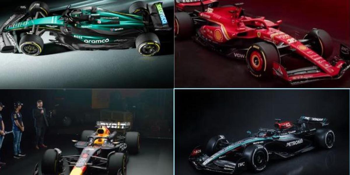 F1.com.es | Coches F1 2024, ¿cuál te gusta? Los equipos de F1 han ...